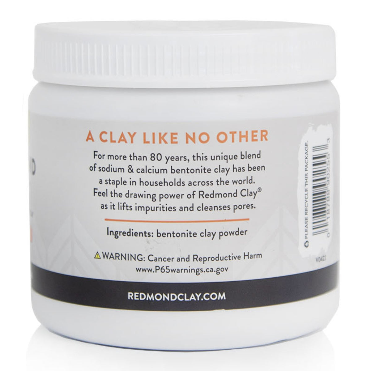 Redmond Ready-to-mix Bentonite Clay 10 oz Jar / Default Title | Redmond ...