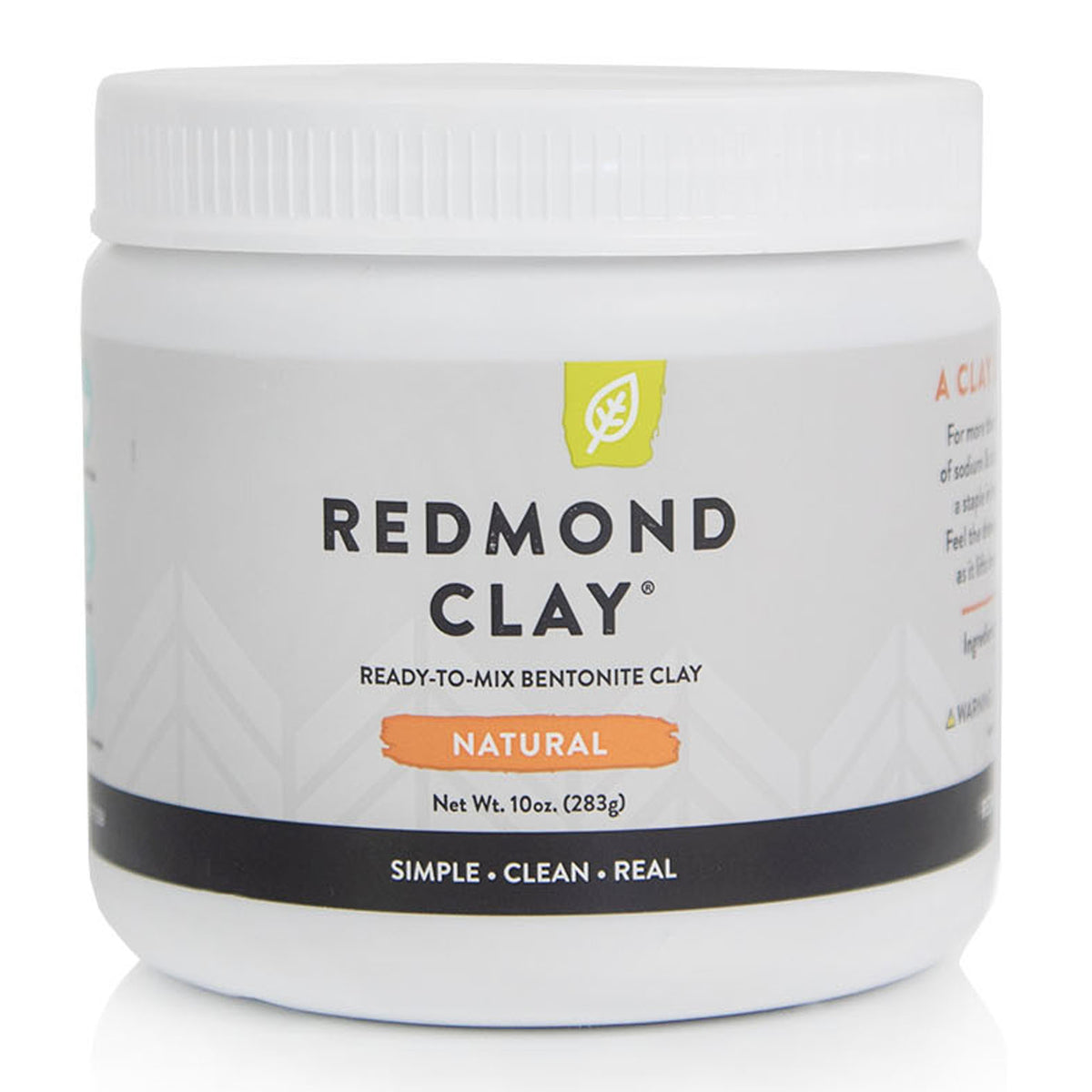 Redmond Ready-to-mix Bentonite Clay 10 oz Jar / Default Title | Redmond ...