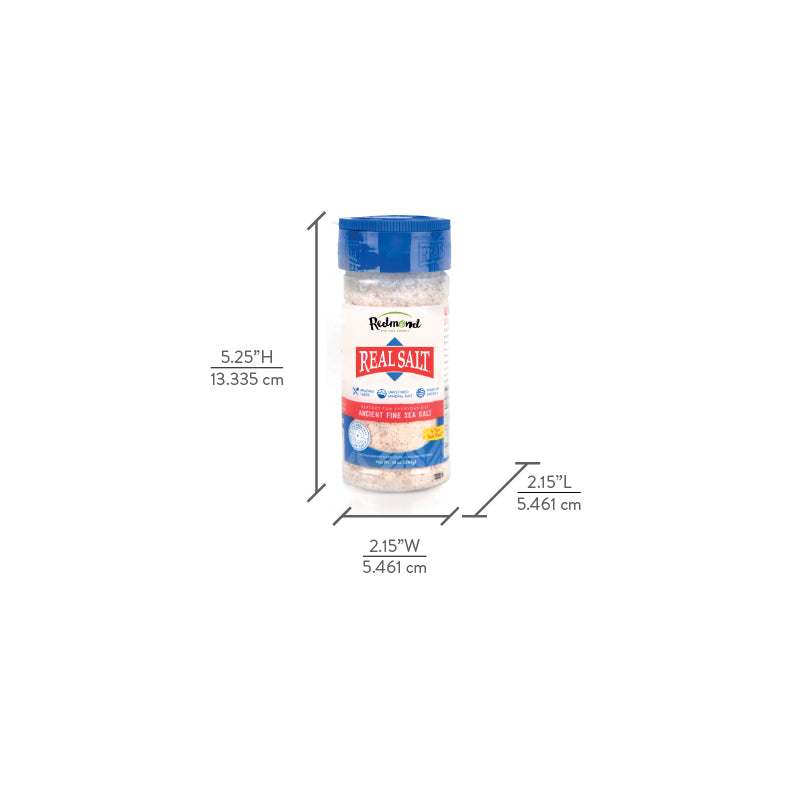 Real Salt Fine 10 oz Shaker / Default Title | Redmond Life