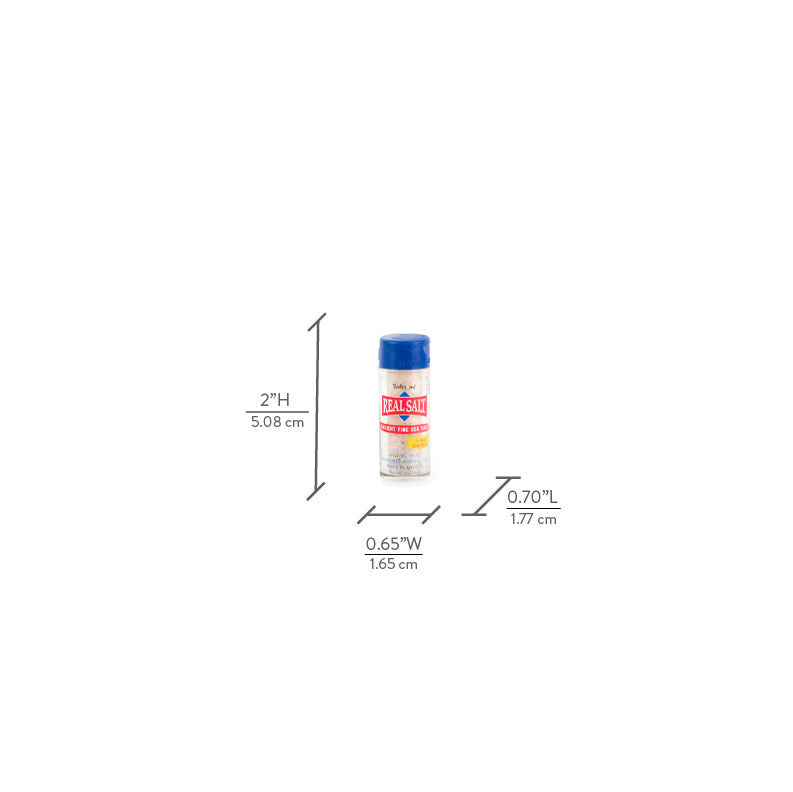 Real Salt® Fine Pocket Shaker (0.21 oz.) / Single | Redmond Life