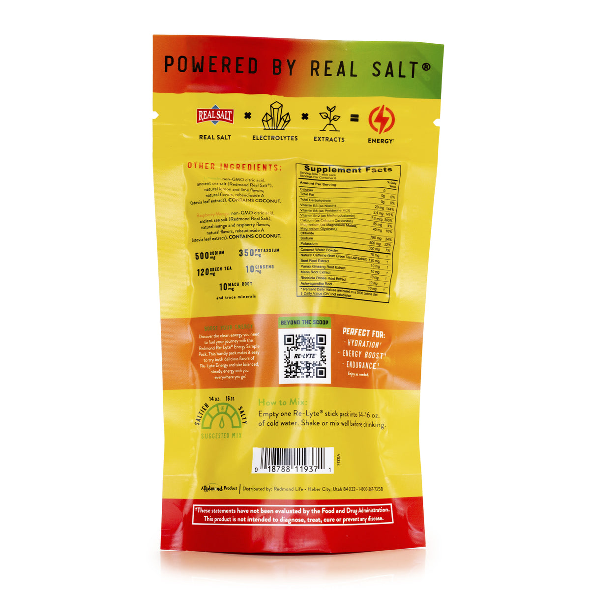 Re-Lyte® Energy Sample Pack / Default Title | Redmond Life