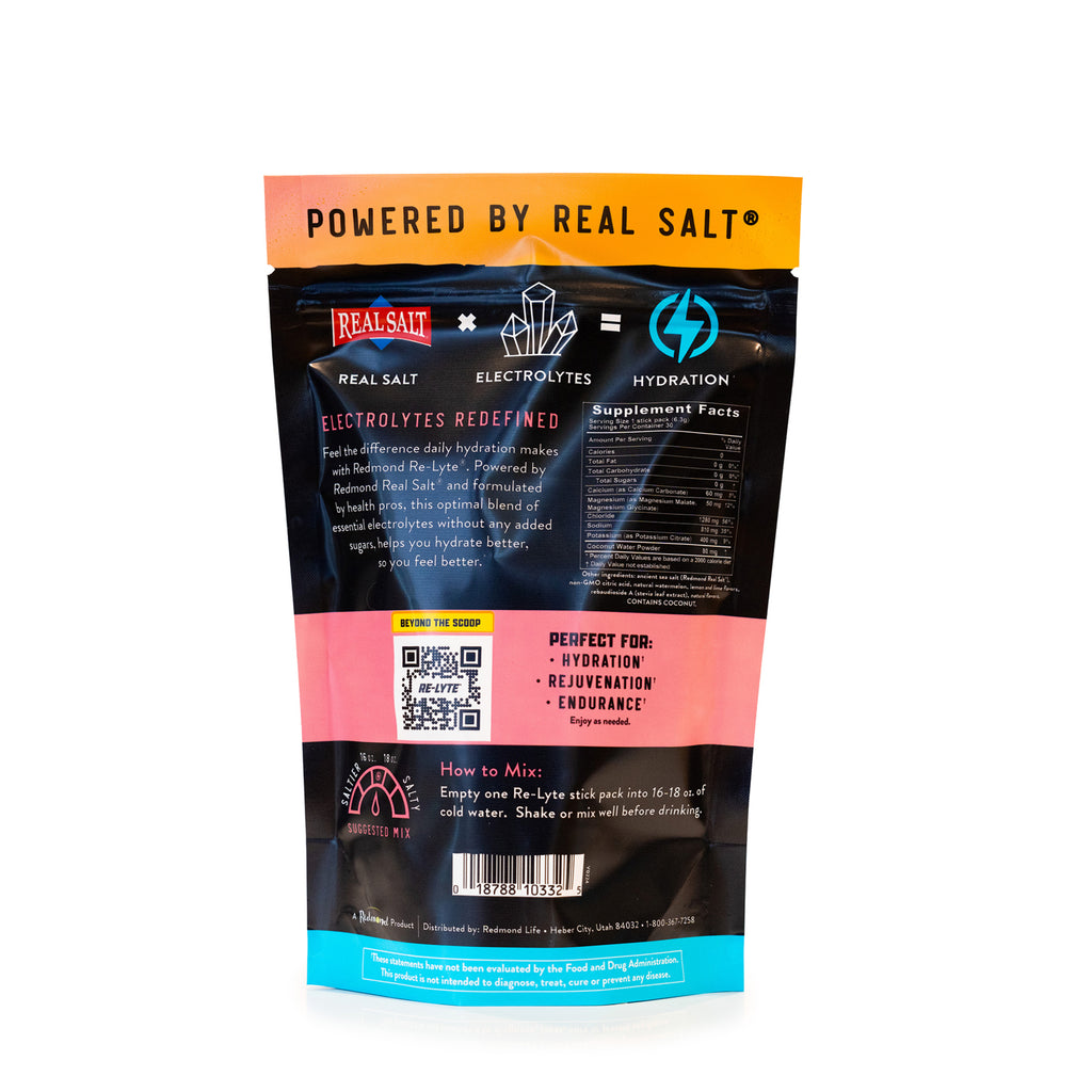Re-Lyte® Hydration Stick Packs | Redmond Life