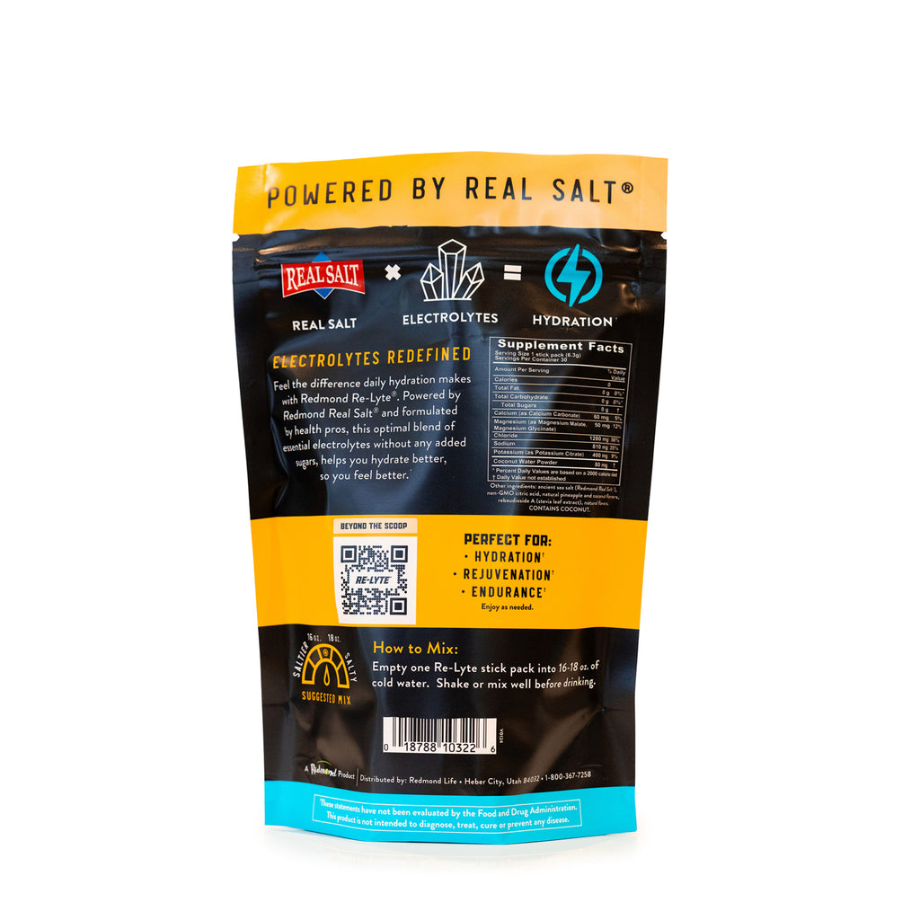 Re-Lyte® Hydration Stick Packs | Redmond Life