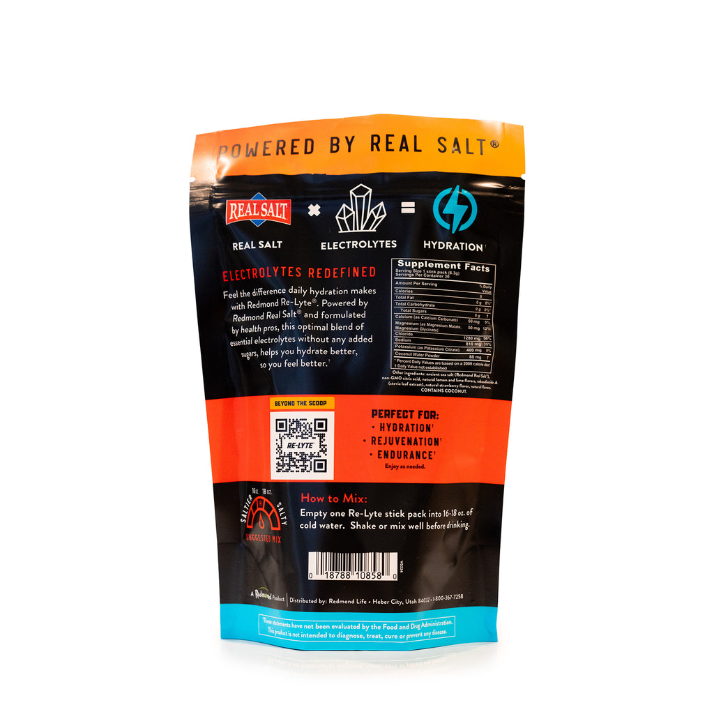 Re-Lyte® Hydration Stick Packs | Redmond Life