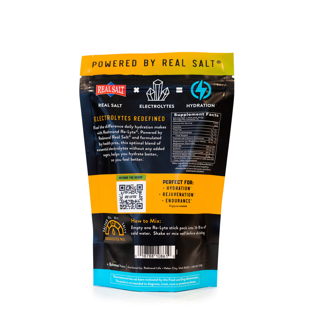 Re-Lyte® Hydration Stick Packs | Redmond Life
