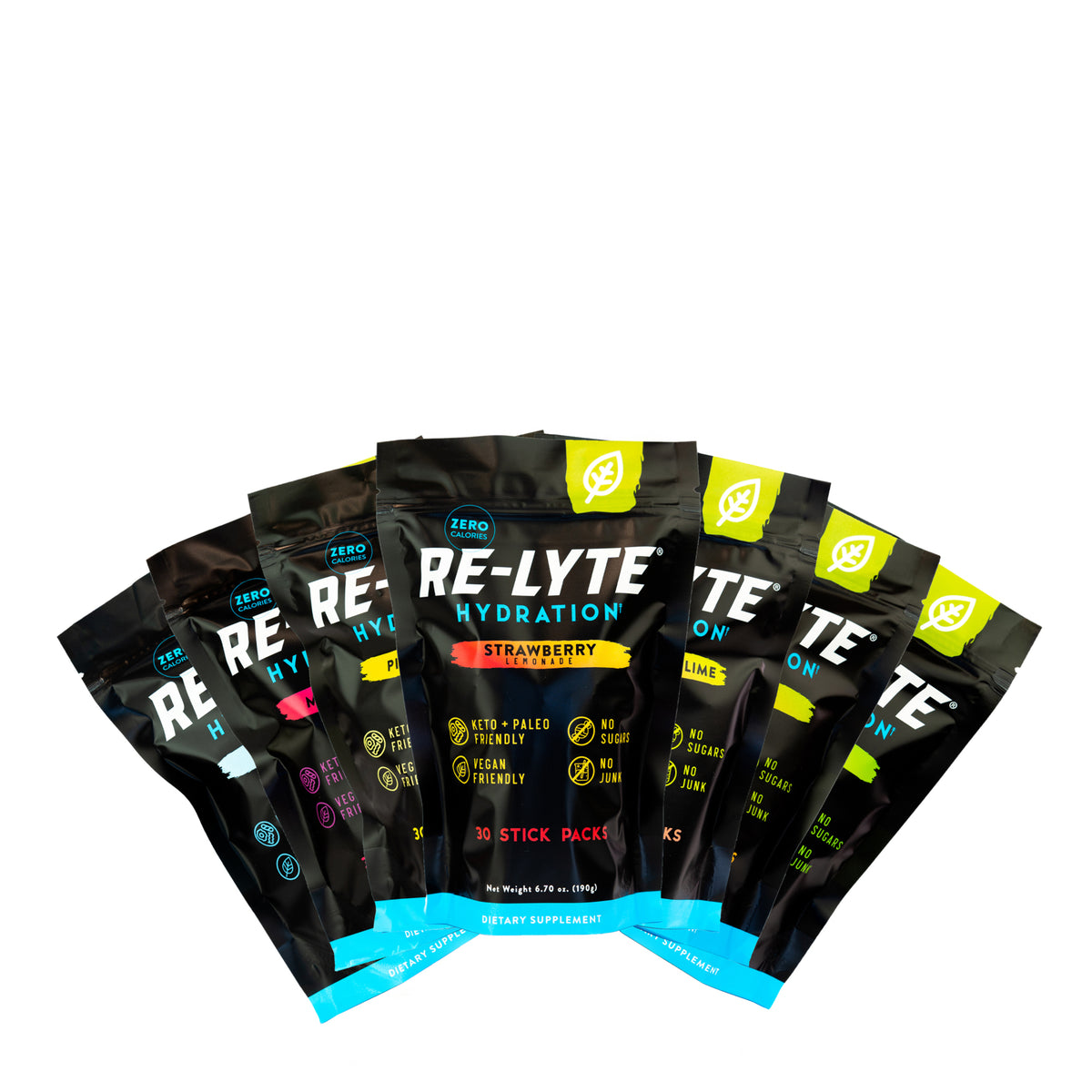 Re-Lyte® Hydration Electrolyte Powder Stick Packs / Lemon Lime ...