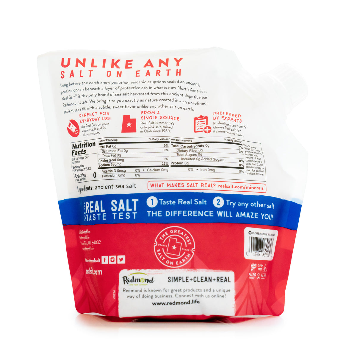 Real Salt Kosher Pouch / Default Title | Redmond Life