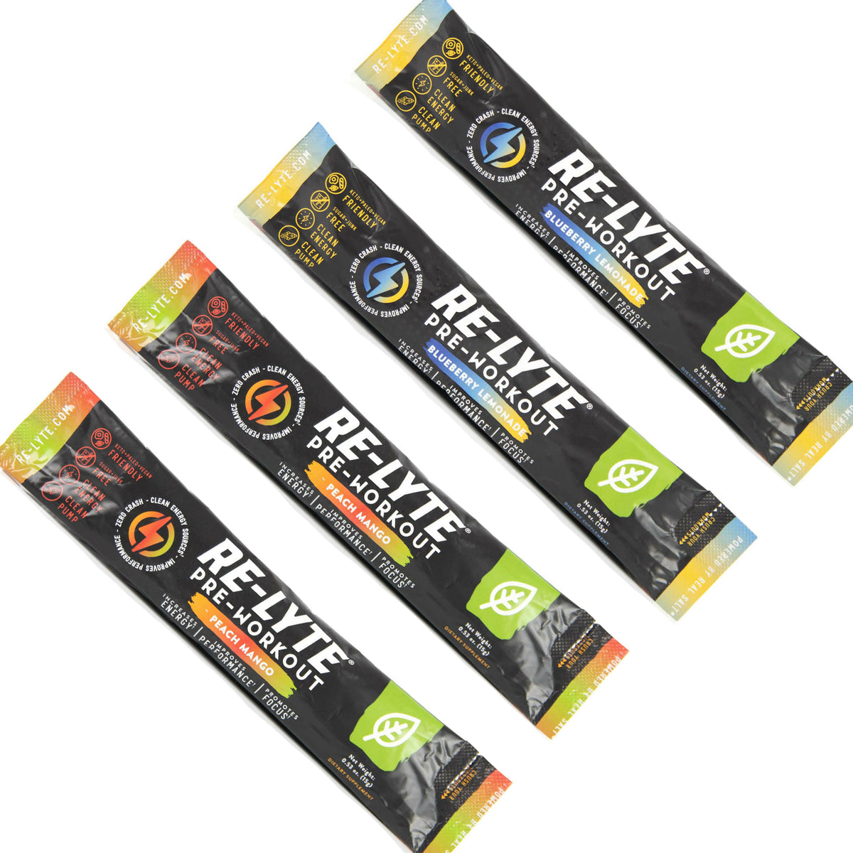 Re-Lyte® Pre-Workout Sample Pack (4 ct.) / Default Title | Redmond Life
